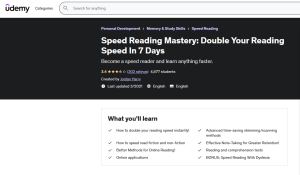 7+ Best Speed Reading Course of 2025 (Free & Paid)