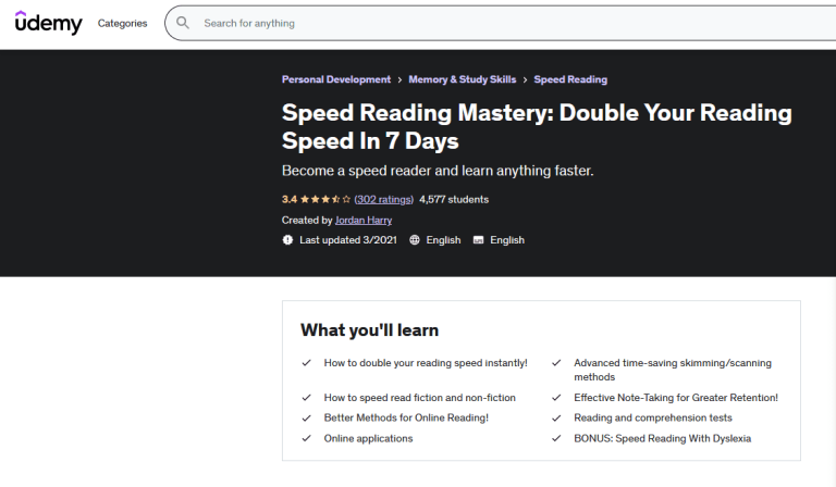 7+ Best Speed Reading Course of 2025 (Free & Paid)