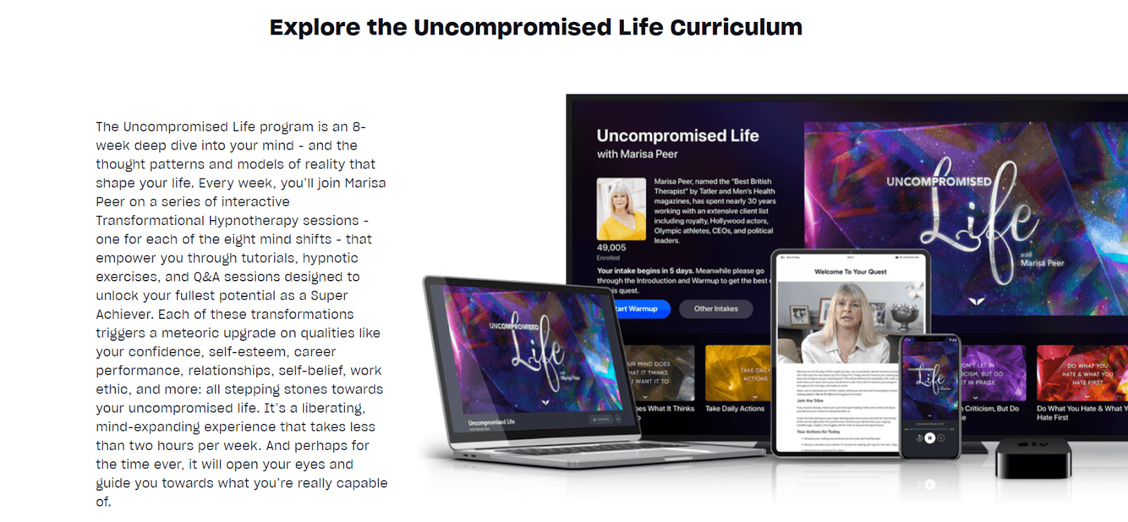 Uncompromised Life Review By Marisa Peer 2025 - Worth It?